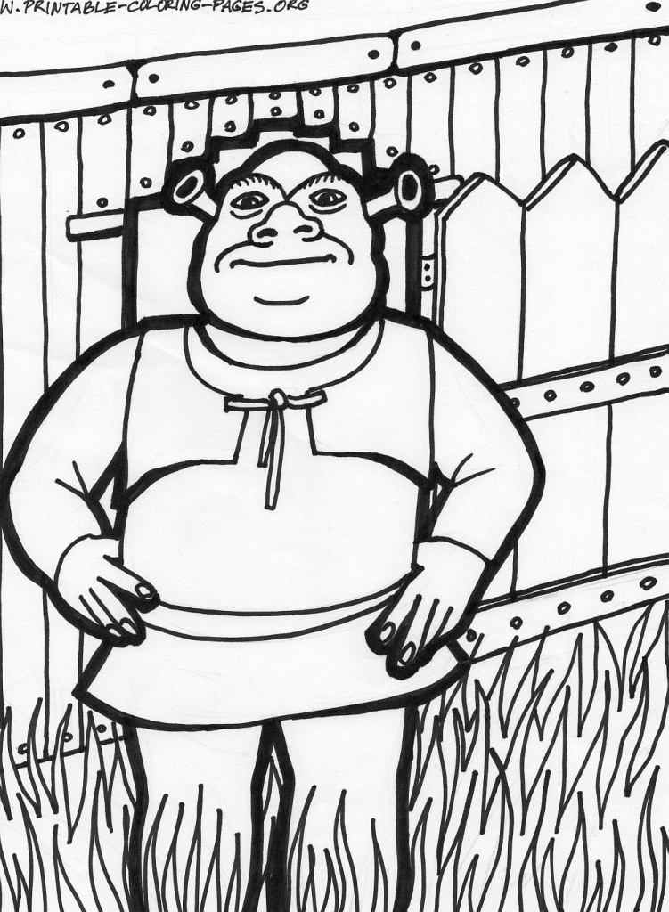Cartoon 9 Coloring Page – The Coloring Barn